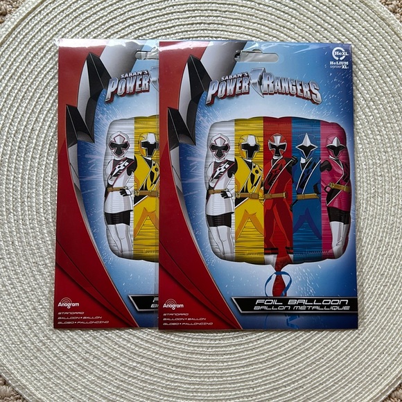 Anagram | Party Supplies | Power Rangers Ninja Steel Balloons | Poshmark